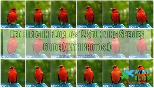 Red Birds in Florida: 12 Stunning Species Guide (With Photos!)