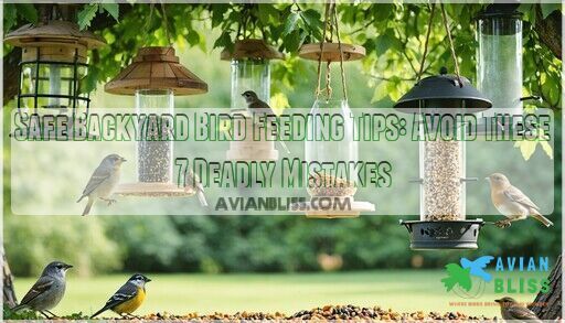 Safe Backyard Bird Feeding Tips: Avoid These 7 Deadly Mistakes