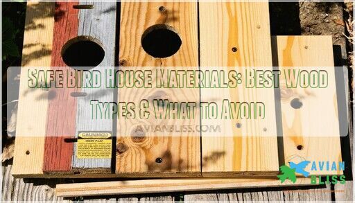 Safe Bird House Materials: Best Wood Types & What to Avoid