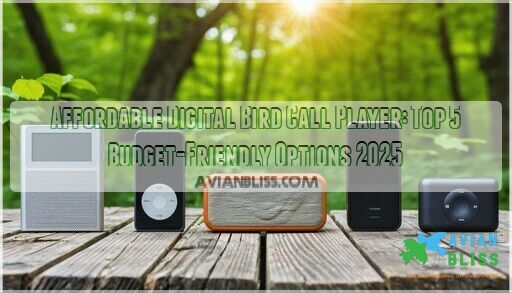 Affordable Digital Bird Call Player: Top 5 Budget-Friendly Options 2025