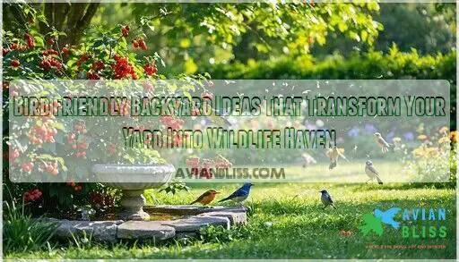 Bird Friendly Backyard Ideas That Transform Your Yard Into Wildlife Haven
