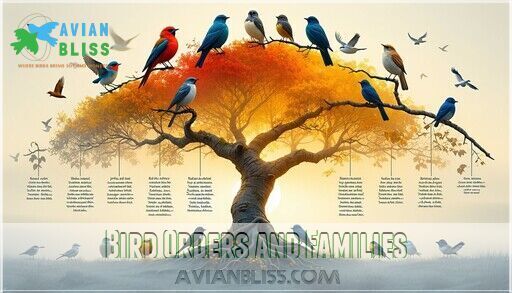 Bird Species Classification System: Orders, Families & DNA Methods