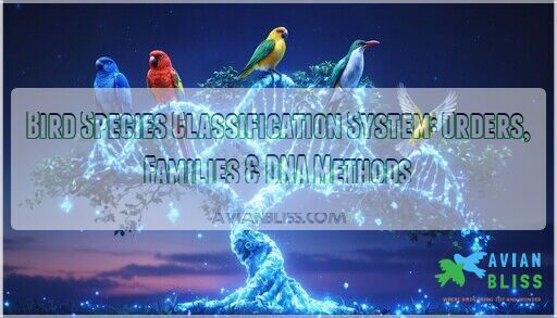 Bird Species Classification System: Orders, Families & DNA Methods