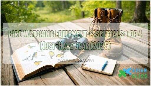 Bird Watching Equipment Essentials: Top 4 Must-Have Gear (2025)