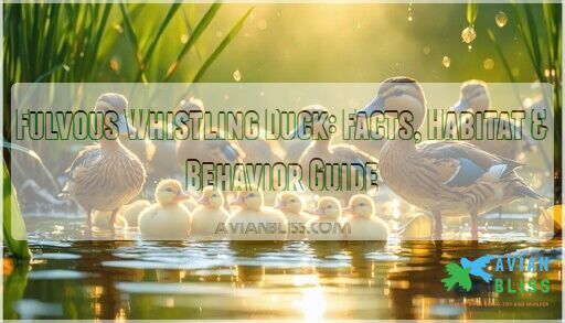 Fulvous Whistling Duck: Facts, Habitat & Behavior Guide