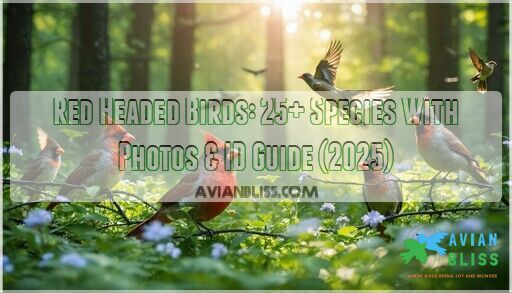 Red Headed Birds: 25+ Species With Photos & ID Guide (2025)