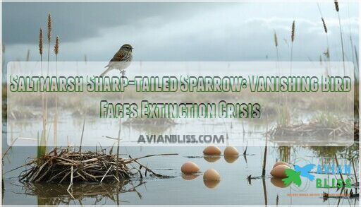 Saltmarsh Sharp-tailed Sparrow: Vanishing Bird Faces Extinction Crisis