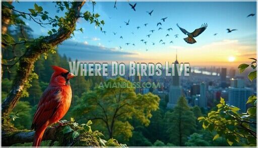 Where Do Specific Birds Live? Explore Bird Habitats From Forests to Cities