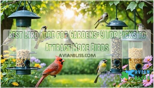 Best Bird Food for Gardens: 9 Top Picks to Attract More Birds