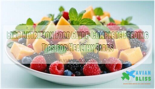 Bird Nutrition Food Guide: Complete Feeding Tips for Healthy Birds