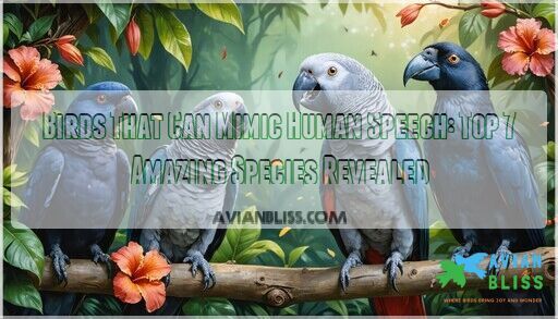 Birds That Can Mimic Human Speech: Top 7 Amazing Species Revealed