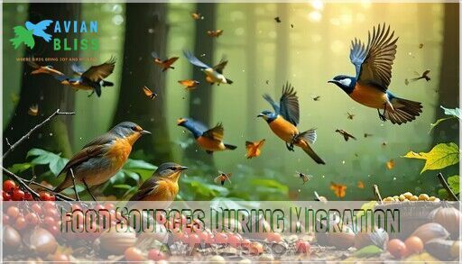 Bird Migration Patterns Food Sources: What Birds Eat While Traveling