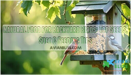 Natural Food for Backyard Birds: Top Seeds, Suet & Feeding Tips