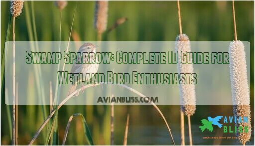 Swamp Sparrow: Complete ID Guide for Wetland Bird Enthusiasts