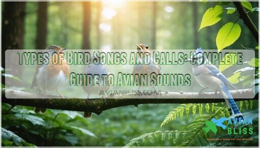 Types of Bird Songs and Calls: Complete Guide to Avian Sounds