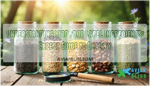 Understanding Bird Food Label Ingredients: Expert Guide to Quality