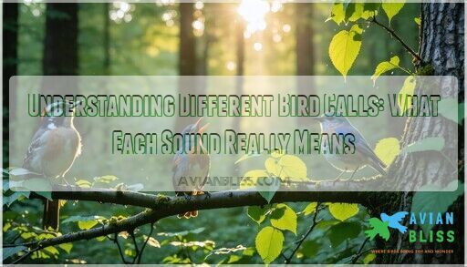 Understanding Different Bird Calls: What Each Sound Really Means