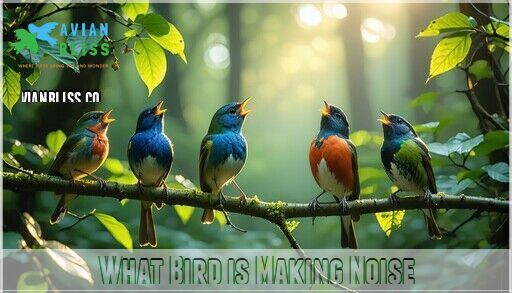 What Bird is Making Noise: Quick ID Guide for Common Bird Sounds