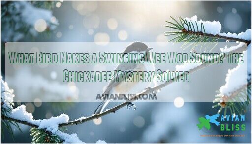 What Bird Makes a Swinging Wee Woo Sound? The Chickadee Mystery Solved