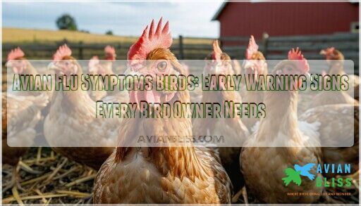 Avian Flu Symptoms Birds: Early Warning Signs Every Bird Owner Needs