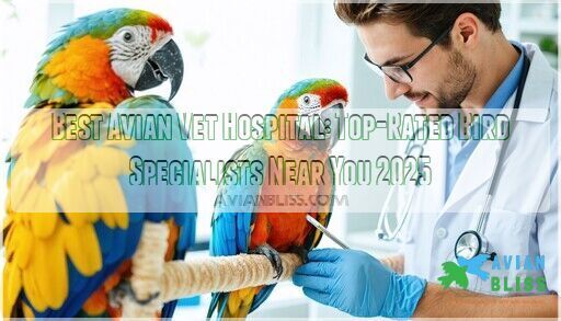 Best Avian Vet Hospital: Top-Rated Bird Specialists Near You 2025