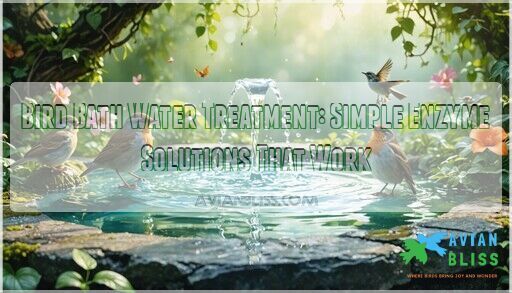 Bird Bath Water Treatment: Simple Enzyme Solutions That Work