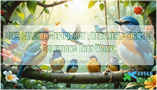 Bird Calcium Deficiency Treatment: Signs & Solutions That Work