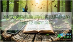 Birdwatching Field Guide Comparison: Best Print Vs Digital 2025