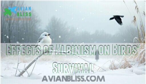 Bird Albinism: Rare White Birds & Their Survival Challenges