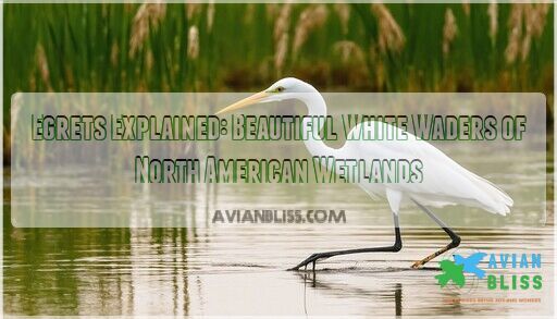 Egrets Explained: Beautiful White Waders of North American Wetlands