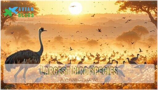 Bird Species by Size: Complete Guide to World's Largest Birds