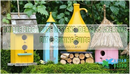 Unique Bird House Designs Ideas: 25 Creative DIY & Buying Guide