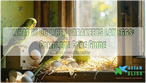 What to Do When Parakeets Lay Eggs: Complete Care Guide