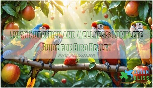 Avian Nutrition and Wellness: Complete Guide for Bird Health