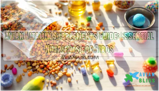 Avian Vitamin Supplements Guide: Essential Nutrients for Birds