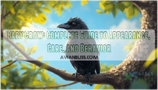 Baby Crow: Complete Guide to Appearance, Care, and Behavior