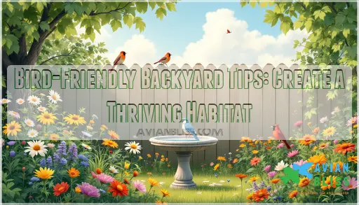 Bird-Friendly Backyard Tips: Create a Thriving Habitat
