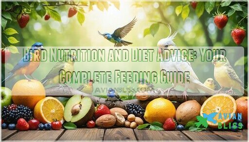 Bird Nutrition and Diet Advice: Your Complete Feeding Guide