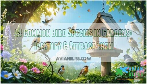 14 Common Bird Species in Gardens: Identify & Attract Them