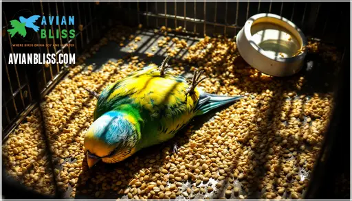 Parakeet Dying at Bottom of Cage: Signs, Causes & Emergency Care