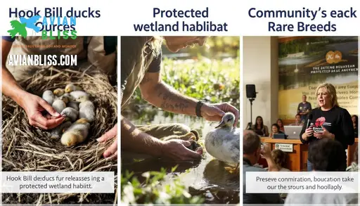 Hook Bill Ducks: Rare Breed Origins, Care & Conservation