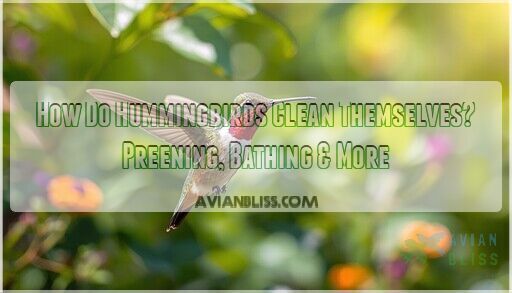 How Do Hummingbirds Clean Themselves? Preening, Bathing & More