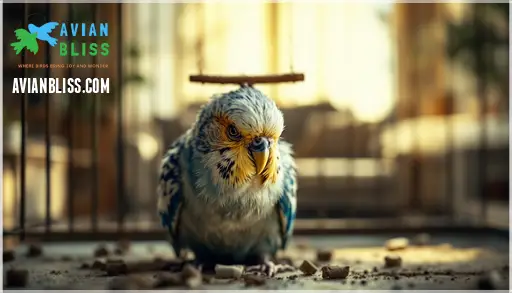 Parakeet Dying at Bottom of Cage: Signs, Causes & Emergency Care