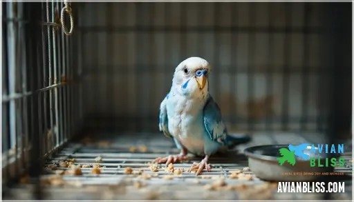 Parakeet Dying at Bottom of Cage: Signs, Causes & Emergency Care
