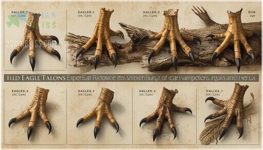 Bald Eagle Talons: Anatomy, Grip Strength & Hunting Adaptations
