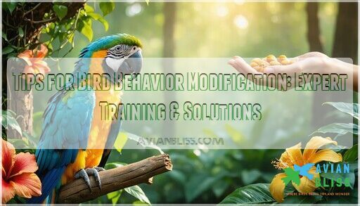 Tips for Bird Behavior Modification: Expert Training & Solutions