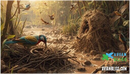 14 Birds That Make Mud Nests: Techniques, Benefits & Conservation
