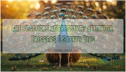 Are Peacocks Aggressive? Behavior, Triggers & Safety Tips