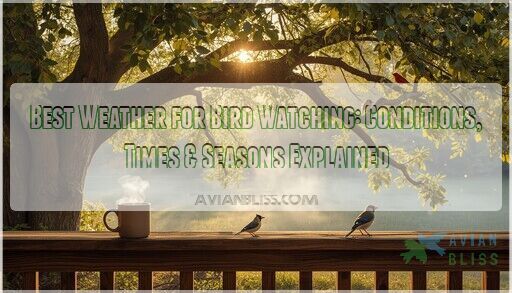 Best Weather for Bird Watching: Conditions, Times & Seasons Explained