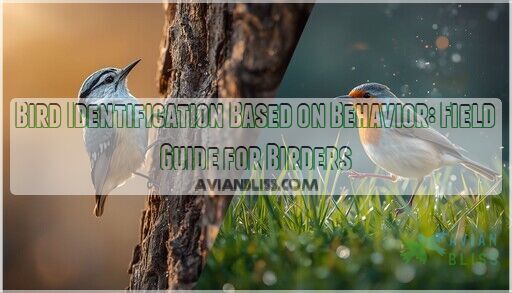 Bird Identification Based on Behavior: Field Guide for Birders